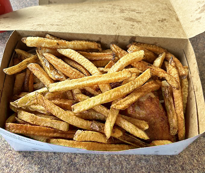 These aren't just fries—they're supporting actors who deserve their own Oscar. Crispy, golden, and unapologetically potato-forward.
