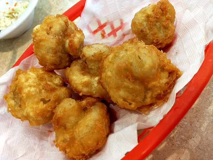 These golden-fried mushrooms aren't just appetizers – they're little flavor bombs waiting to explode with earthy goodness in every bite.