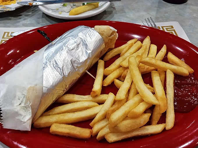 Mediterranean meets Pennsylvania as this gyro brings authentic flavors to coal country dining tables.