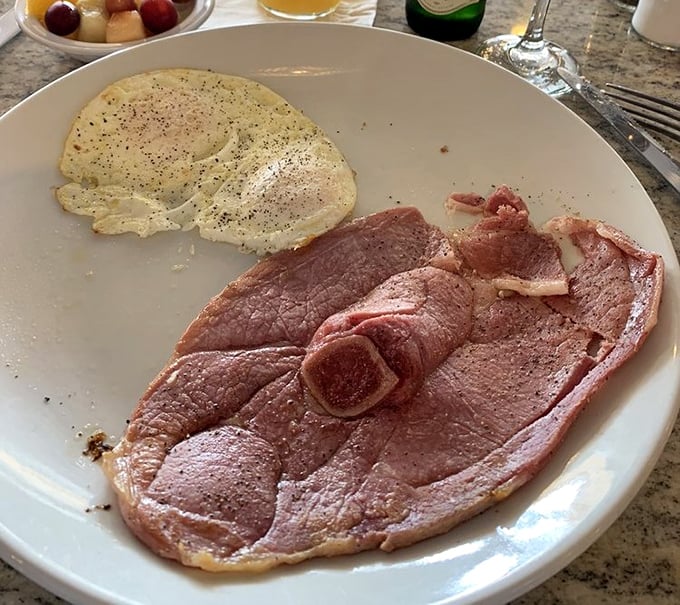 Country ham and eggs – a simple pleasure executed perfectly. Sometimes the classics become classics for a very good reason.
