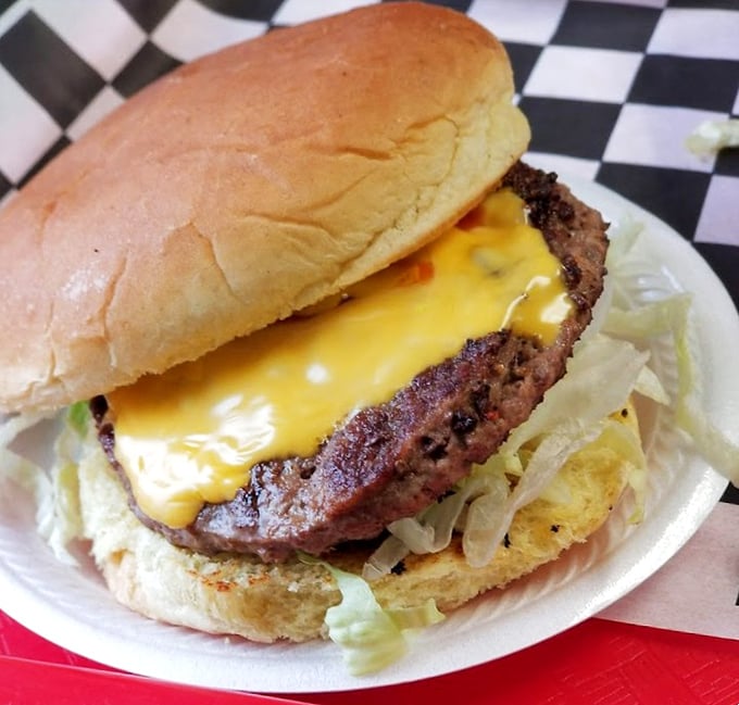 This isn't some fancy gastropub creation—just an honest cheeseburger that understands its purpose in life is to satisfy, not impress.
