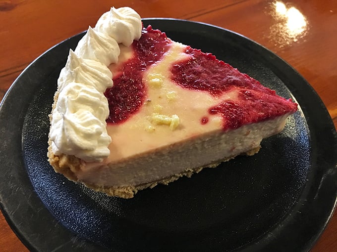 After a barbecue feast, this key lime pie offers the perfect tangy counterpoint—like Florida sunshine cutting through a smoky haze.