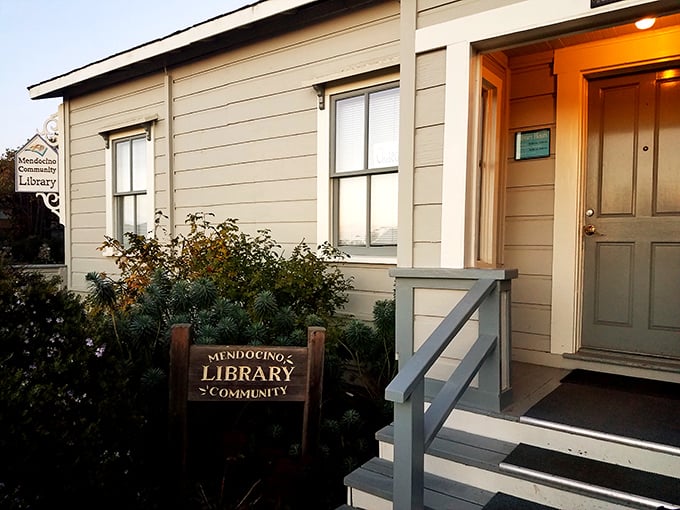 Mendocino's Community Library proves good things come in small packages – a cozy literary haven that beckons bookworms and storytellers alike.