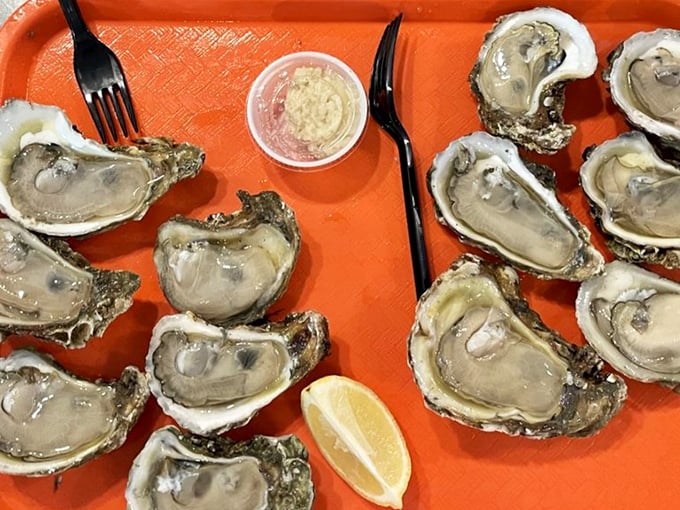 Oysters at Indian Pass aren't just seafood, they're an education in Gulf Coast perfection – briny, plump treasures needing nothing but gratitude.