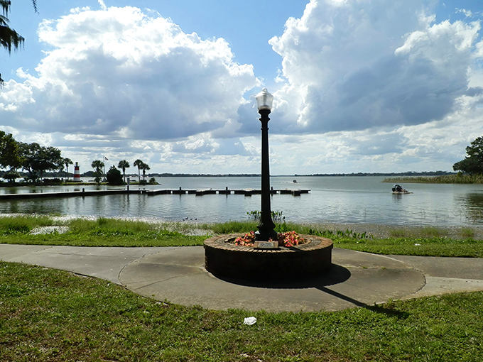 Lake Dora's shoreline offers the kind of tranquility that makes you question every life decision that didn't involve moving here immediately.