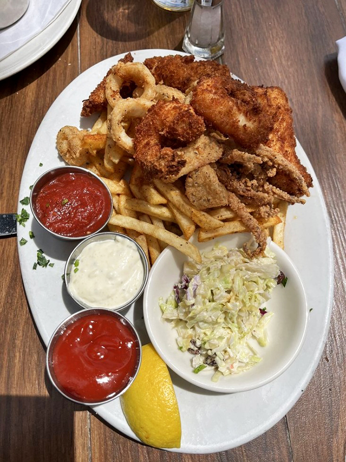 The seafood combo that answers the age-old question: why choose one when you can have it all? 