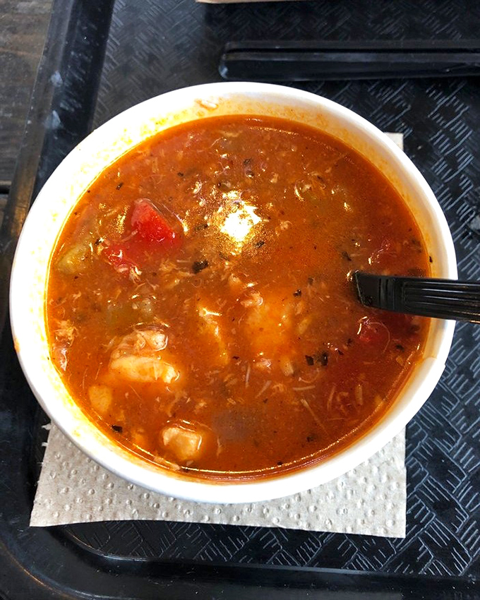 This seafood stew isn't just a soup—it's a maritime celebration in a bowl. Every spoonful delivers the essence of coastal Florida.
