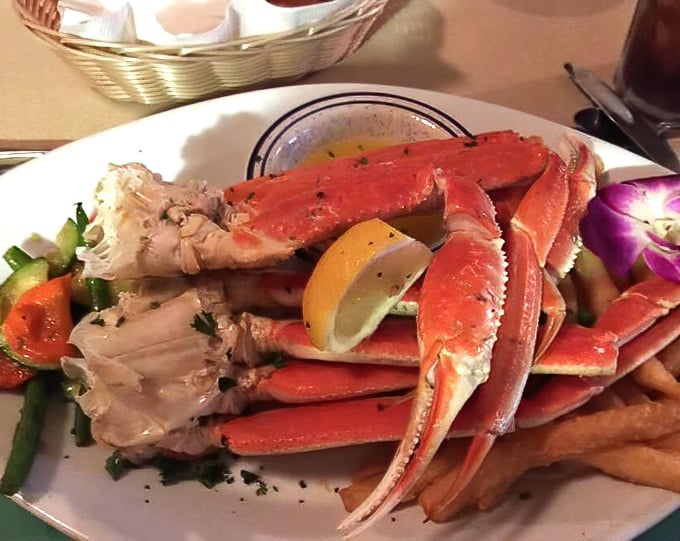Snow crab legs that transport you straight to the coast – the kind of seafood that makes you temporarily forget you're in landlocked Groveland.