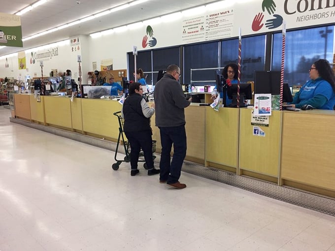 The checkout crew: thrifting sherpas guiding you through your secondhand summit with expertise and friendly smiles.