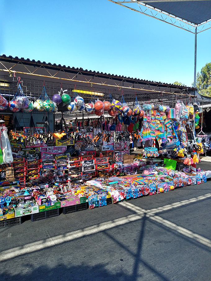 Childhood nostalgia hanging from every hook. These toys aren't just merchandise—they're time machines to simpler days.