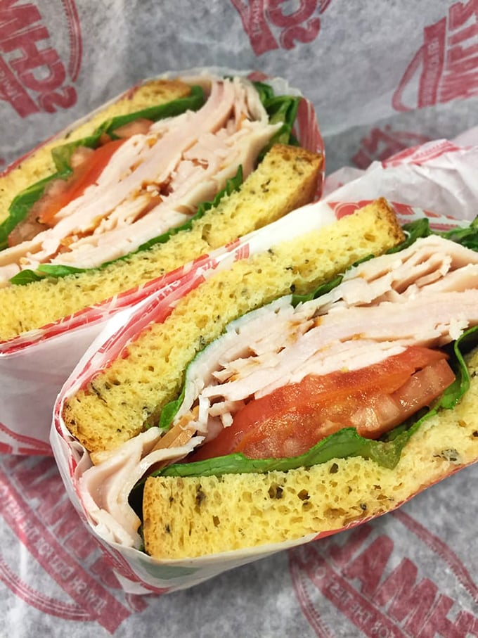 A turkey sandwich so fresh and vibrant, it makes you wonder why you ever settled for those sad desk lunches from the vending machine.