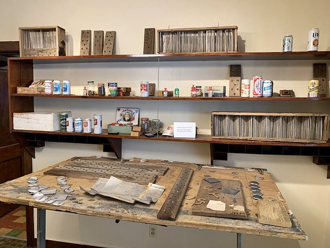 The workshop reveals the method behind the madness—a carefully organized system for transforming everyday empties into architectural elements.