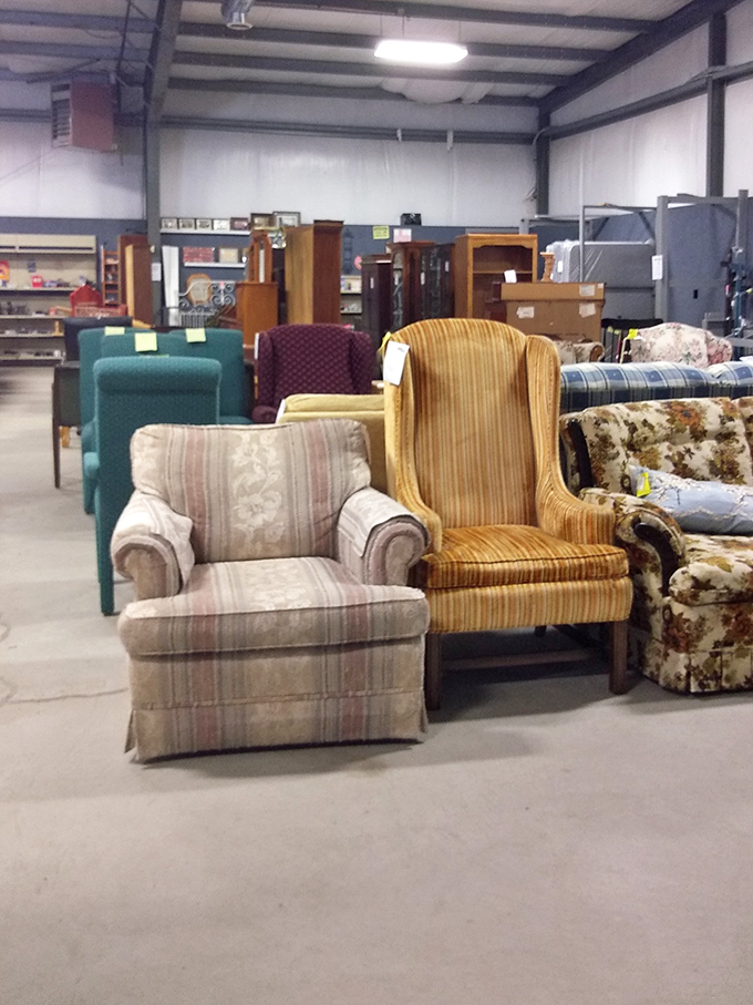 The chair convention has arrived! Every armchair tells a story—and at these prices, you can afford to listen to them all.