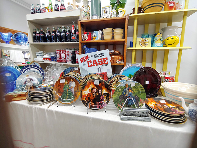 These decorative plates tell stories of bygone eras—and will silently judge your microwave dinners if you dare to bring them home.