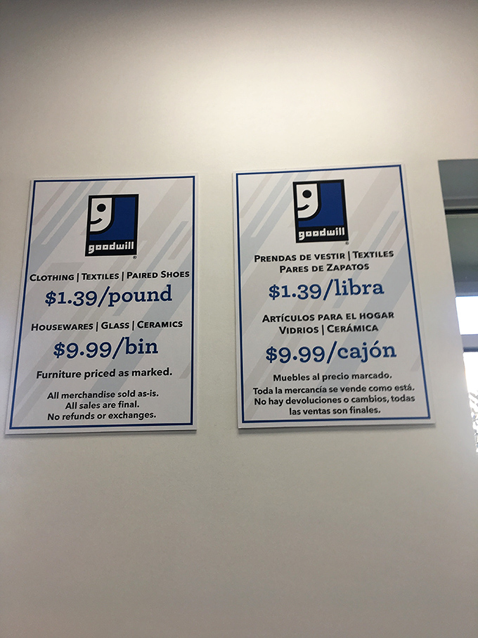 The pricing board that will change your shopping philosophy forever. Like finding the cheat codes to retail therapy.
