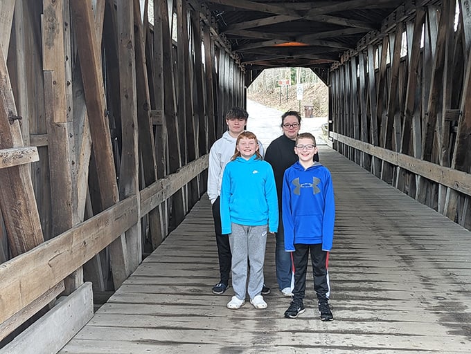 Making memories that will outlast the bridge itself, visitors experience the joy of walking through a genuine piece of Michigan history.