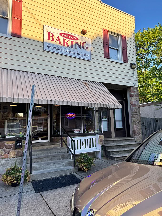 Easton Baking's modest storefront has been fooling diet plans since 1973 with irresistible Italian treats.