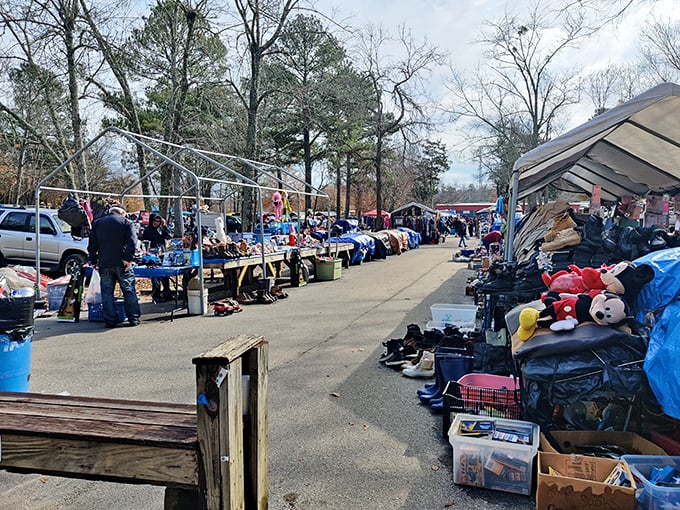 J&J's outdoor market buzzes with activity—a living, breathing ecosystem of commerce where haggling is an Olympic sport.