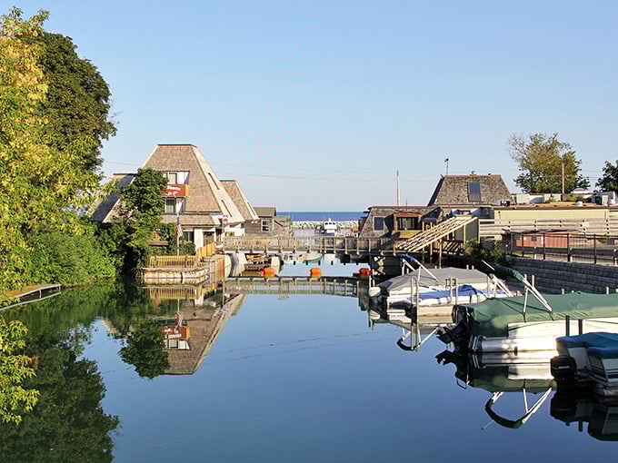 Leland's Fishtown preserves Michigan's maritime heritage while looking like it was designed specifically for your Instagram feed.