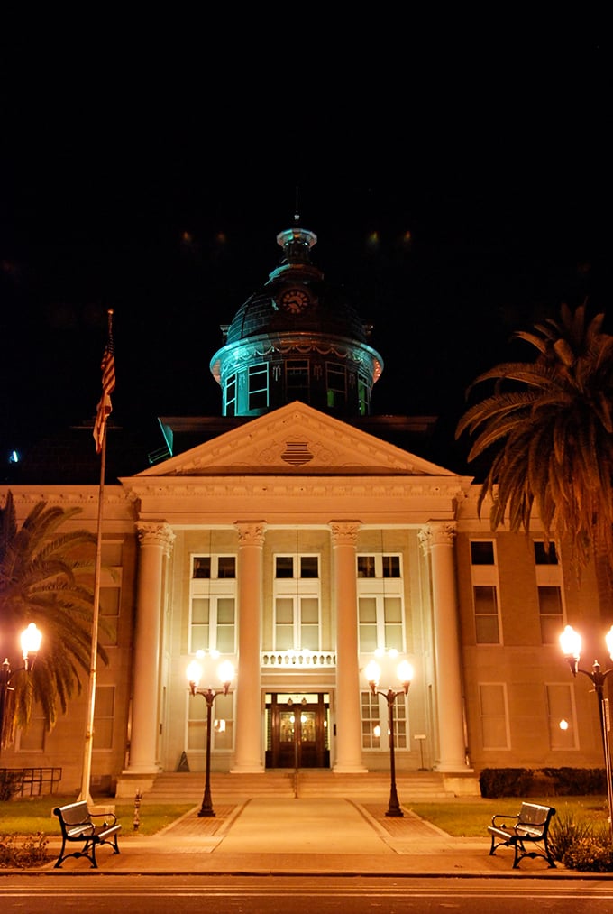 This grand old courthouse watches over Bartow, where Southern hospitality doesn't come with a Southern California price tag.