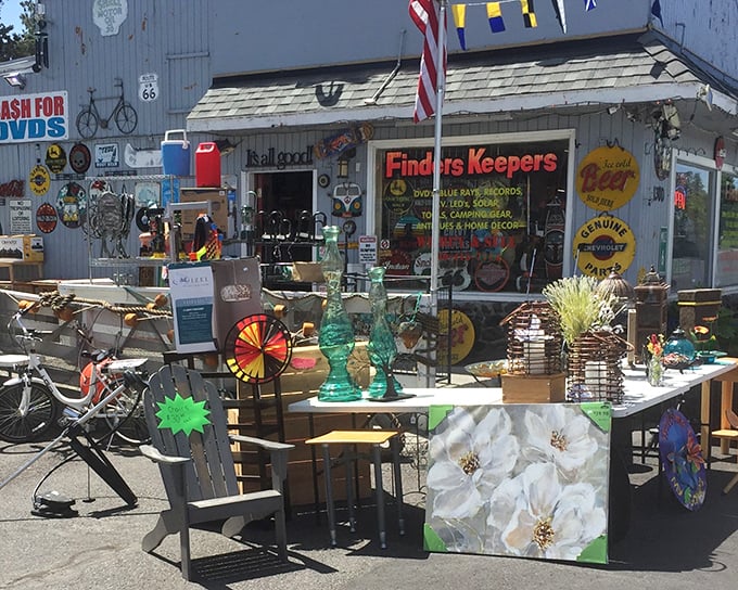 This Bend institution displays its personality right out front—a joyful jumble of treasures waiting to be discovered.