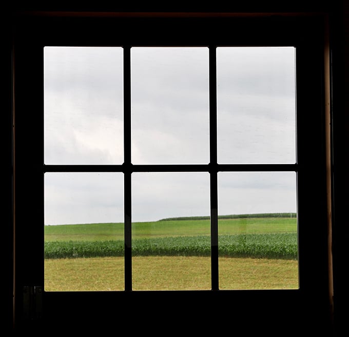 A window to simpler times. Narvon's farmland views come with a side of peace and quiet—no extra charge.