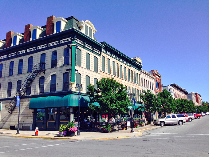 Historic buildings line Sandusky's streets where your Social Security dollars go further than your morning constitutional.