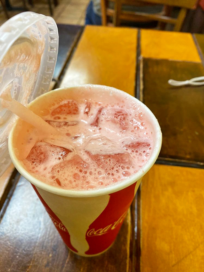 This strawberry agua fresca isn't just a drink – it's California sunshine in a cup, the perfect cool companion to spicy tacos.