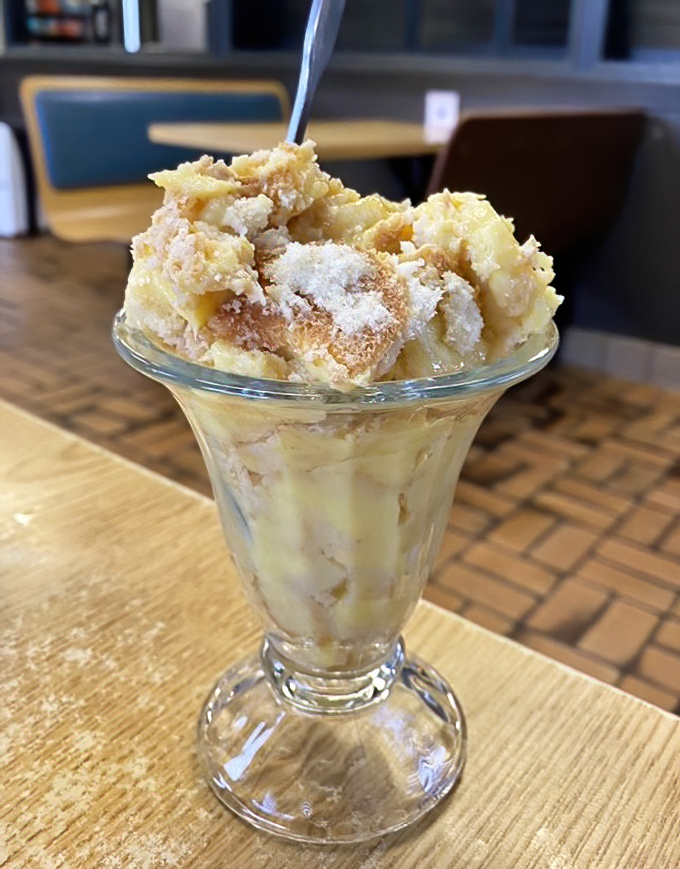 Sweet salvation in a cup – banana pudding that tastes like childhood memories made edible.