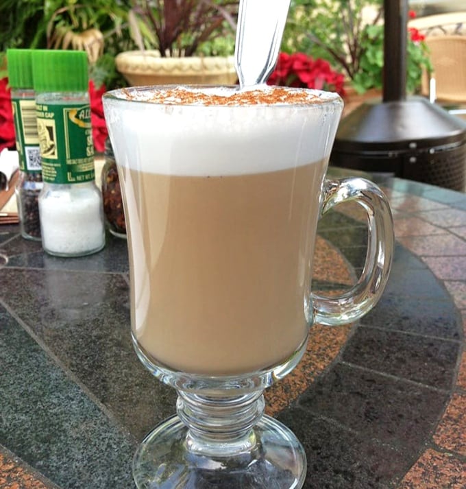 Coffee elevated to an art form. This cappuccino doesn't just wake you up—it gives you a reason to linger and contemplate a second dessert.