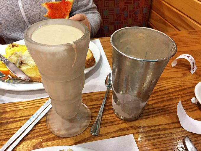 Not just a chocolate malt—it's liquid nostalgia in a frosty glass. The kind of indulgence that makes adulting worthwhile.