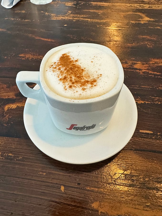A proper cappuccino isn't just coffee—it's morning therapy with a foam pillow on top, ready to ease you into the day.