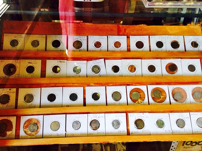 Numismatists rejoice! Each tiny circle of metal represents not just currency but a tangible piece of American economic history.
