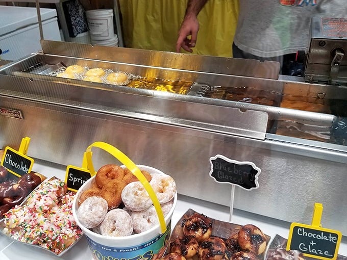 Donut nirvana! These golden rings of joy make those chain store versions look like sad, distant relatives.