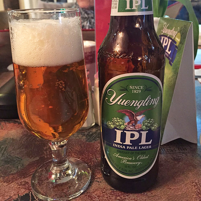 Nothing says "Pennsylvania" quite like washing down your meal with a cold Yuengling—America's oldest brewery pairs perfectly with comfort food. 