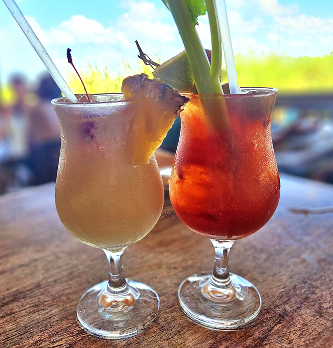 Tropical drinks that taste like liquid sunshine – the kind of cocktails that make you forget about emails, deadlines, and possibly your name.