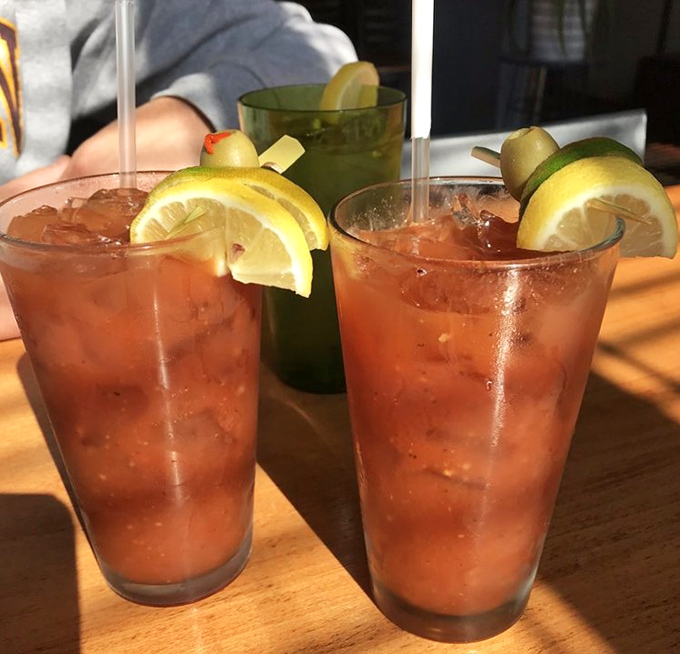 Bloody Marys garnished with the garden – these drinks are like liquid brunch with a kick that'll wake up your weekend.