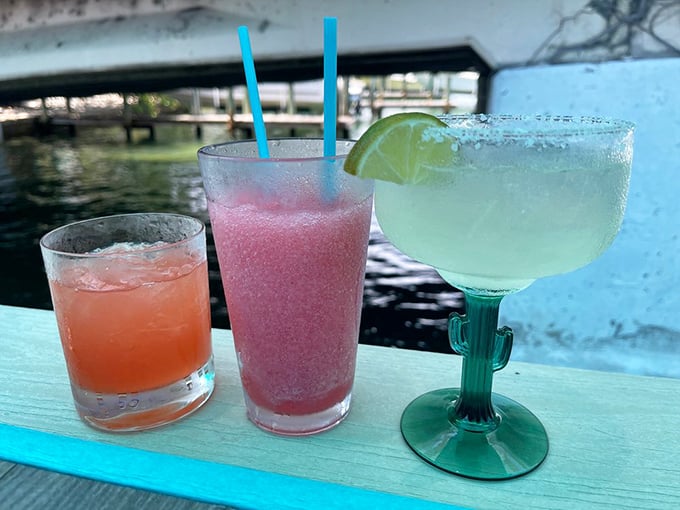 Vacation in liquid form! These colorful concoctions – from margaritas to fruity daiquiris – are scientifically engineered to make you forget about Monday morning meetings.