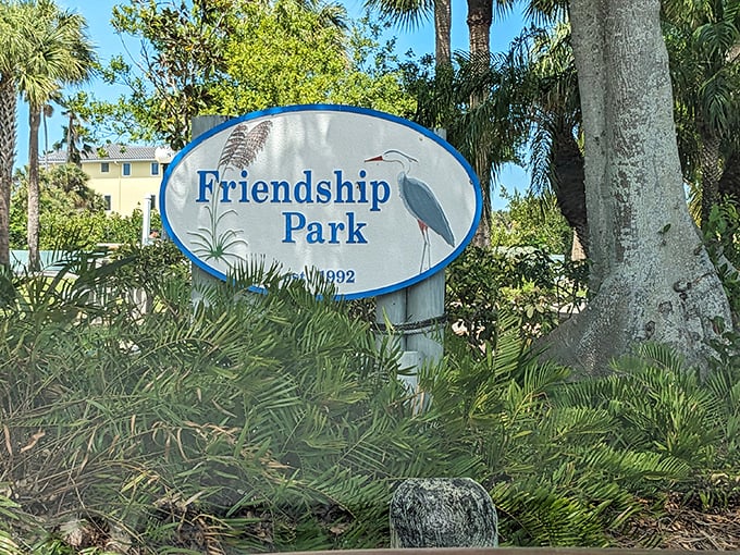 Friendship Park lives up to its name – a community gathering spot where strangers become neighbors and neighbors become friends.