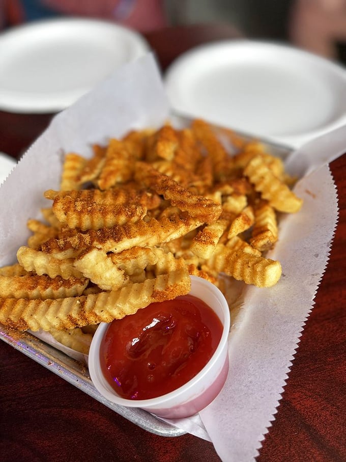 Golden, crispy, perfectly seasoned fries – the supporting actor that sometimes steals the show from the sandwich superstar.