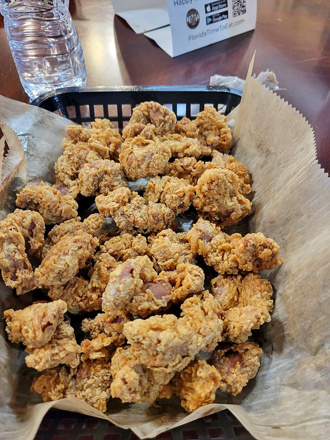Crispy gizzards that transform humble ingredients into crunchy nuggets of pure Southern comfort and satisfaction.