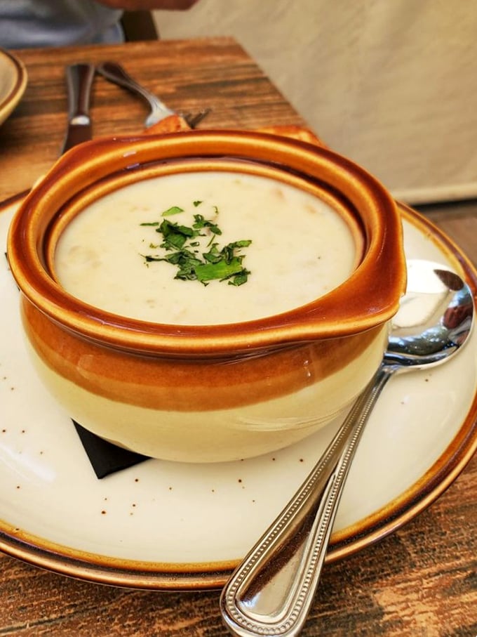 This isn't your grandmother's chowder—unless your grandmother was secretly a five-star chef with a thing for perfect seasoning..