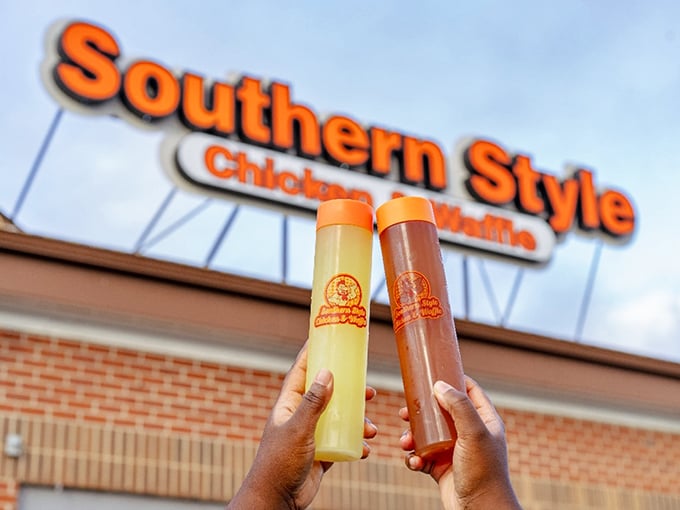 Homemade lemonade and sweet tea—liquid sunshine in a bottle that makes you feel like you're sitting on a Southern porch swing.