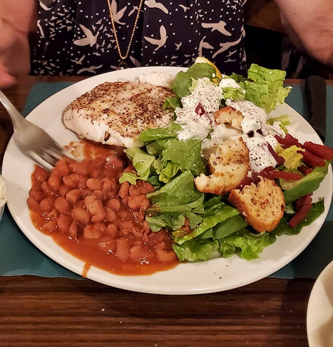 Not just any house salad—this is the salad equivalent of finding an extra $20 in your pocket. Fresh, crisp, and surprisingly exciting.