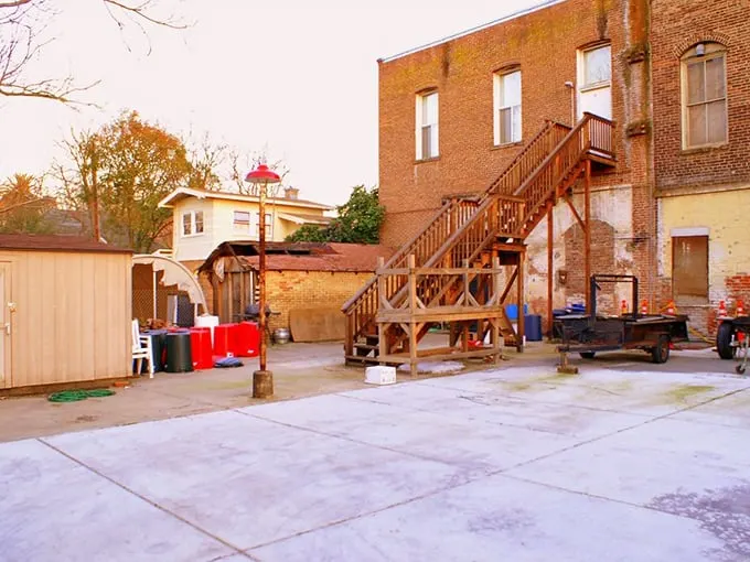 Behind every charming Main Street lies the honest workspaces of small-town life—where practicality trumps prettiness and real community happens over morning coffee.