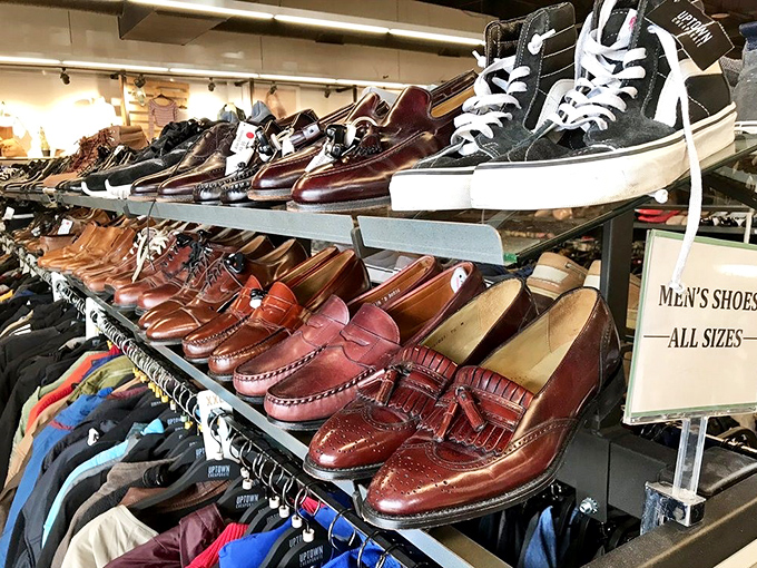 Gentlemen, your footwear fantasies have arrived—from boardroom-ready loafers to weekend warriors, all without the first-owner price tag.