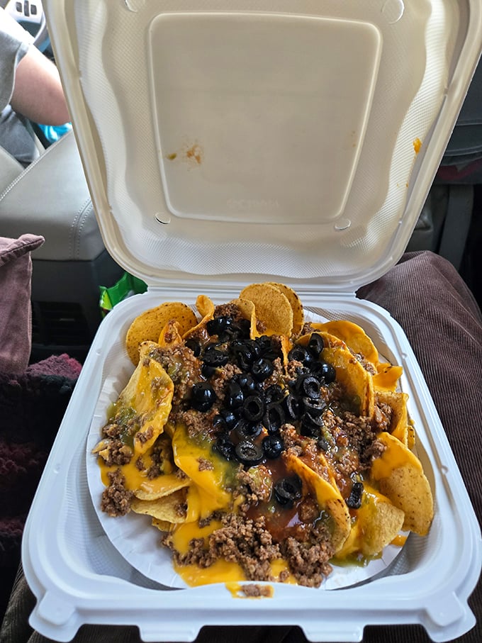 Nachos loaded with enough toppings to make you question every other nacho experience you've ever had before.