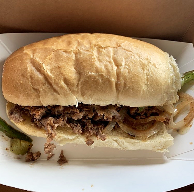 The Philly cheesesteak—a sandwich so honest and unpretentious it makes you wonder why anyone would eat anything else.