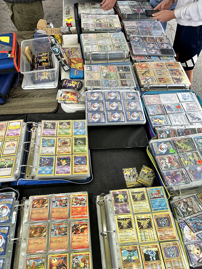 Pokémon card heaven—where childhood nostalgia meets serious collecting, and adults pretend they're "just looking for their kids."