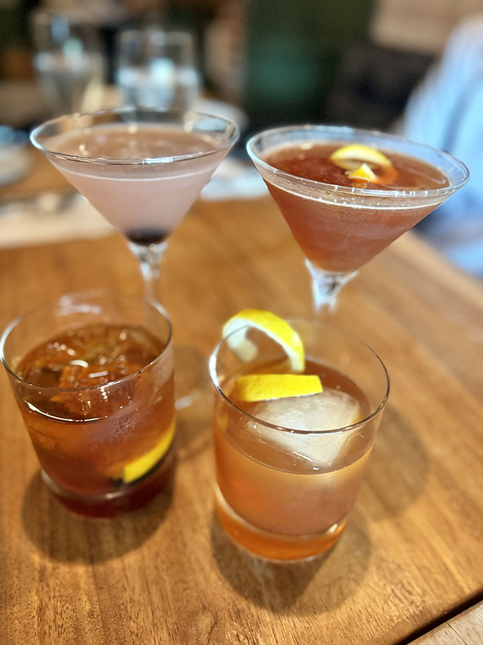 The cocktail equivalent of a well-tailored suit—classic, sophisticated, and guaranteed to make an evening more interesting. Choose your adventure wisely.